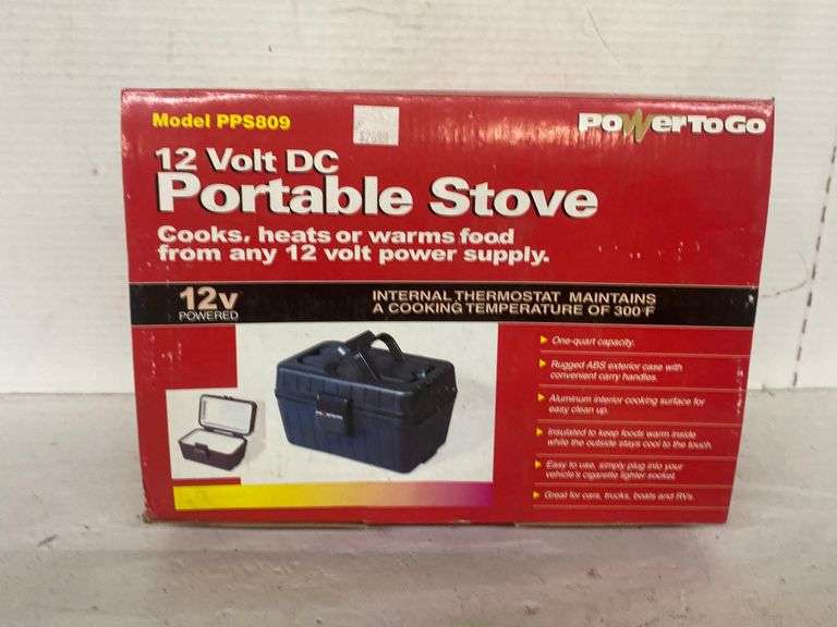 POWER TO GO 12v DC PORTABLE STOVE - Isabell Auction