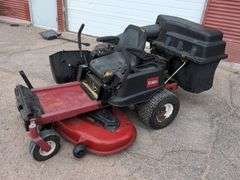 (OUT) TORO TIMECUTTER Z5060 V-TWIN ZERO-TURN RIDING LAWN MOWER WITH ...
