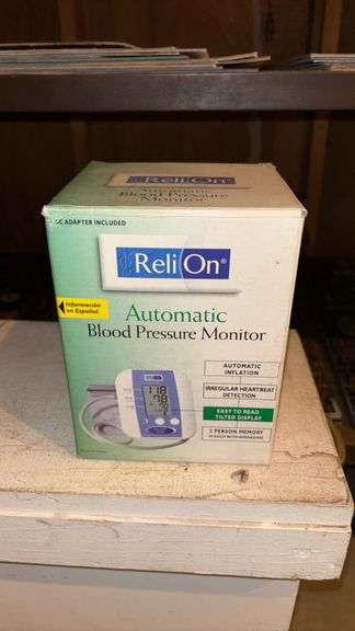 RELI ON AUTOMATIC BLOOD PRESSURE MONITOR - Isabell Auction