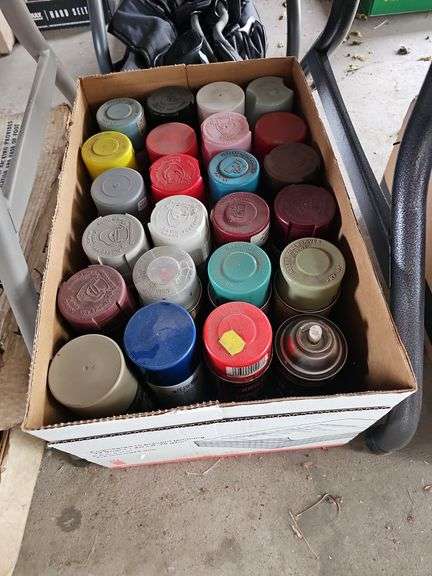 ASSORTED SPRAY PAINTS - Isabell Auction