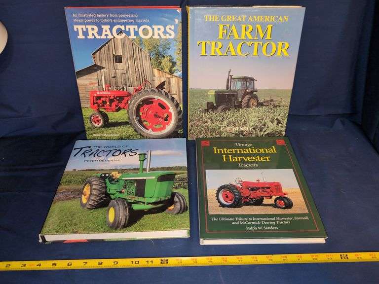 (4) ASST'D HARDBACK TRACTOR BOOKS - Isabell Auction