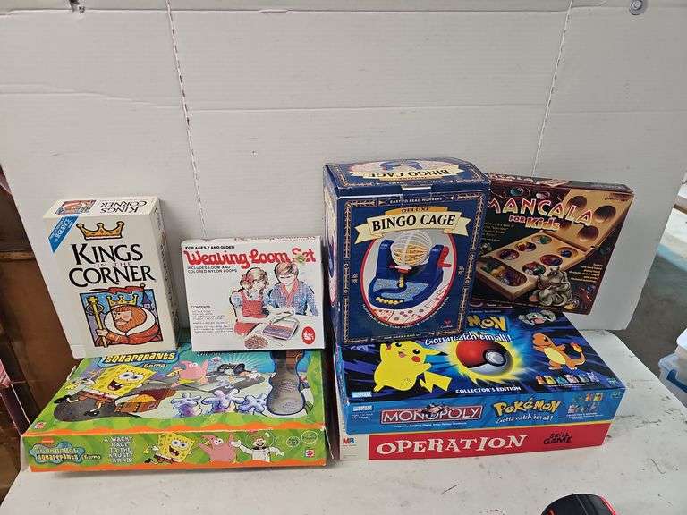 ASSORTED GAMES - Isabell Auction