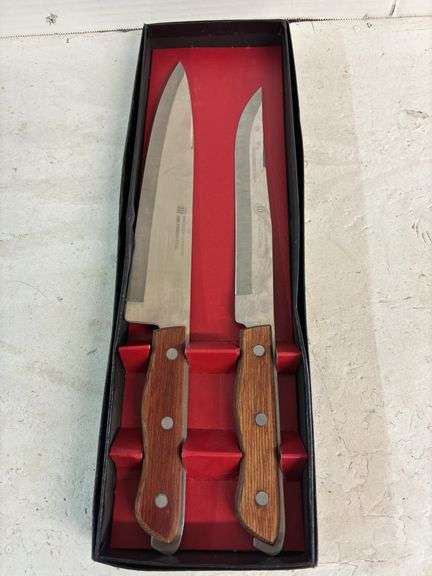 MAXAM STAINLESS STEEL KNIFE SET - Isabell Auction