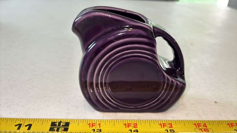 FIESTA WARE 3” MINI DISC PITCHER - Isabell Auction