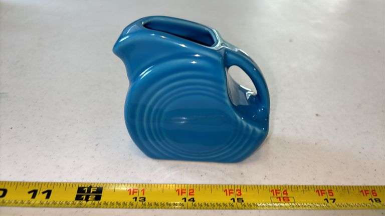 FIESTA WARE 3” MINI DISC PITCHER - Isabell Auction