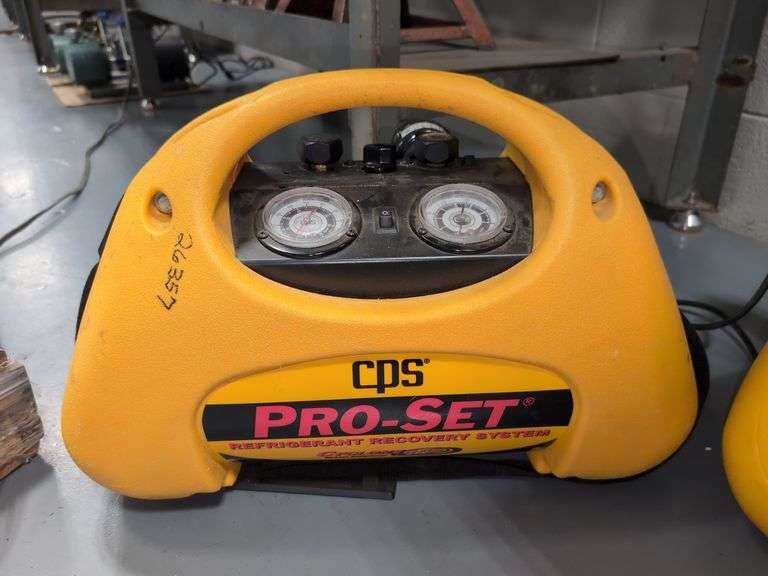 CPS PRO-SET CYCLONE 1-HP. REFRIGERANT RECOVERY SYSTEM (RUNS) - Isabell ...
