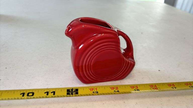 FIESTA WARE 3” MINI DISC PITCHER - Isabell Auction