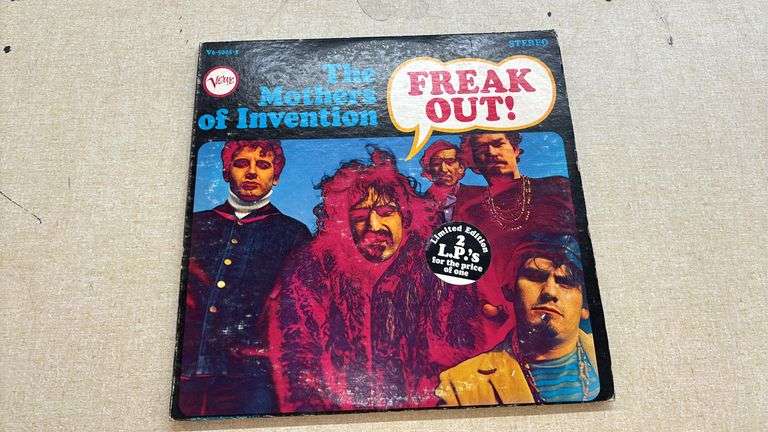 THE MOTHERS OF INVENTION (FREAK OUT) ALBUM - Isabell Auction