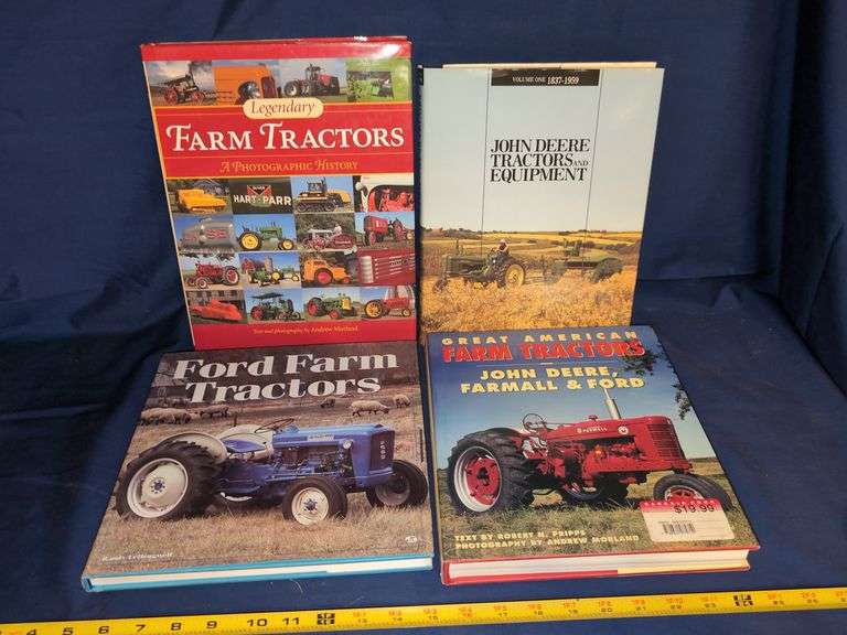 (4) ASST'D HARDBACK TRACTOR BOOKS - Isabell Auction