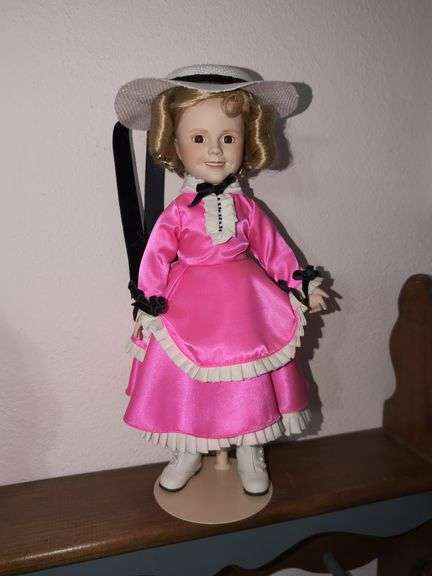 SHIRLEY TEMPLE LITTLE COLONEL DOLL (14" TALL) - Isabell Auction