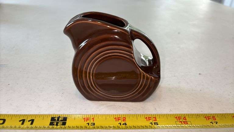 FIESTA WARE 3” MINI DISC PITCHER - Isabell Auction