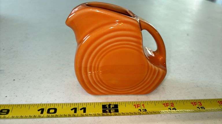 FIESTA WARE 3” MINI DISC PITCHER - Isabell Auction