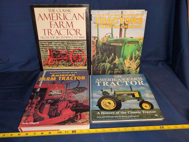 (4) ASST'D HARDBACK TRACTOR BOOKS - Isabell Auction