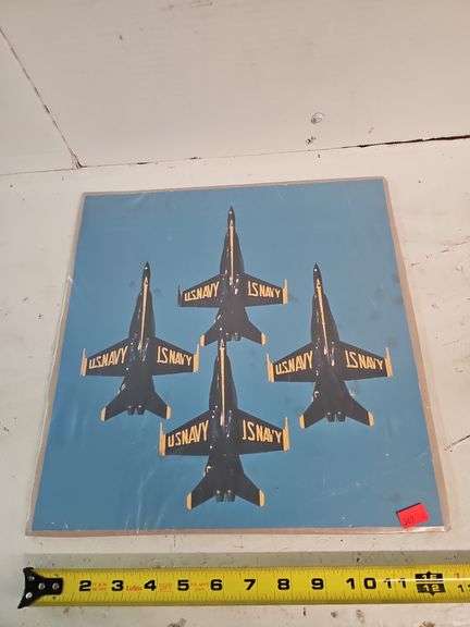 US NAVY PRINT - Isabell Auction