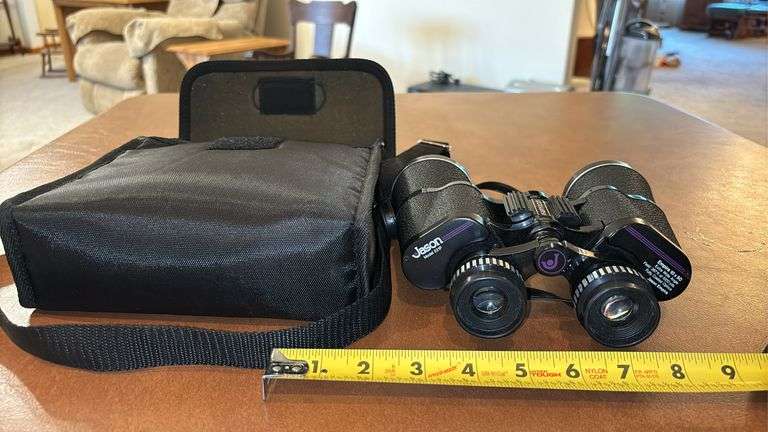 JASON MODEL 221F EMPIRE 10 X 50 BINOCULARS WITH CASE - Isabell Auction