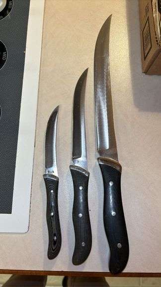 BUCK KNIFE SET - Isabell Auction