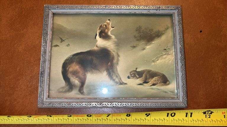 THE SHEPHERD’S CALL FRAMED PICTURE - Isabell Auction