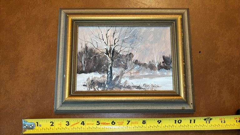 SMALL OIL PAINTING BY PATSY SMITH - Isabell Auction