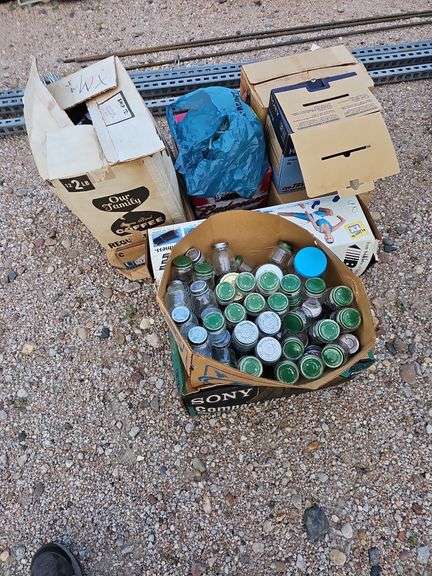 (OUT) ASSORTED JARS - Isabell Auction