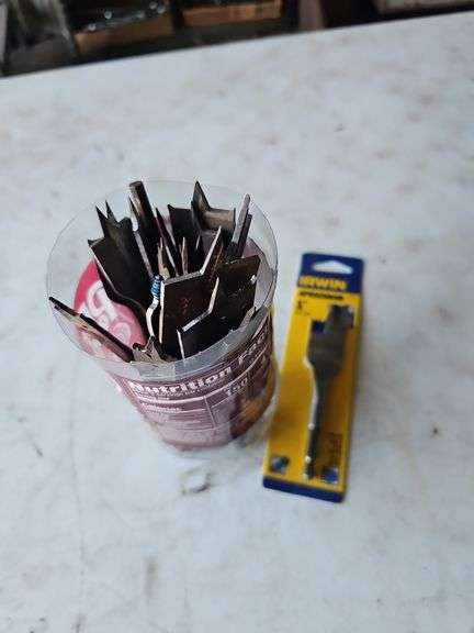 (G) ASSORTED SPADE BITS - Isabell Auction