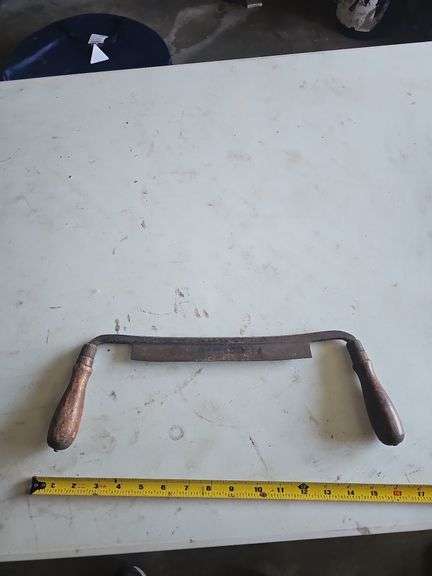 (G) VINTAGE DRAW KNIFE - Isabell Auction