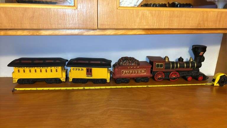CENTRAL PACIFIC RAILROAD COMMEMORATIVE EDITION MCCORMICK CERAMIC TRAIN ...