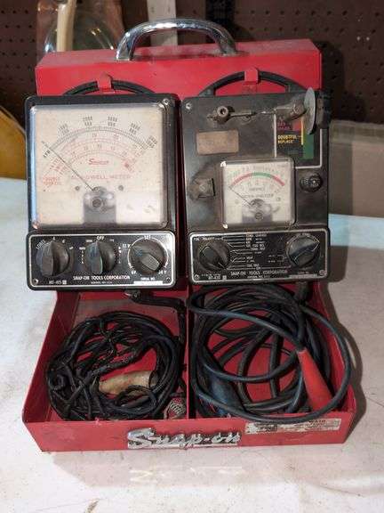 (G) SNAP-ON TACH-DWELL METER/IGNITION ANALYZER - Isabell Auction