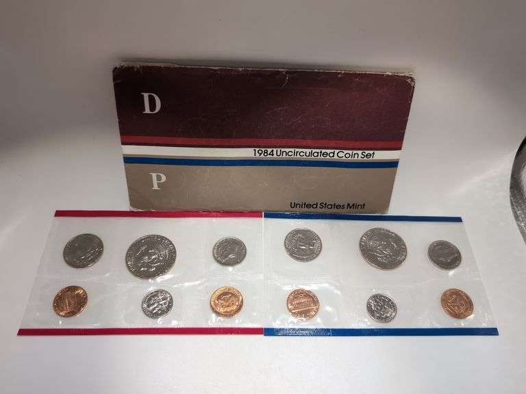 1984 P&D UNCIRCULATED COIN SET - Isabell Auction