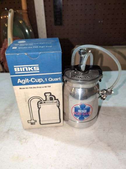 (G) BINKS 1-QT. AGIT-CUP - Isabell Auction