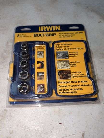 (G) IRWIN BOLT-GRIP REMOVER SET - Isabell Auction