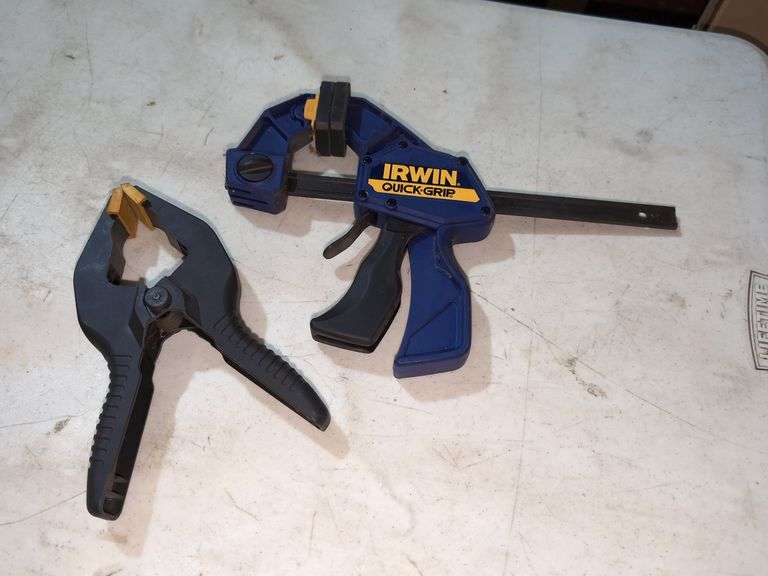 (G) QUICK GRIP CLAMP & SPRING CLAMP - Isabell Auction