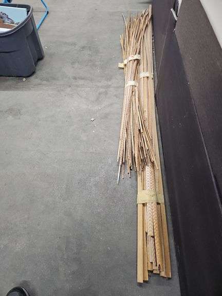 VARIOUS SIZE WOOD ROPE TRIM - Isabell Auction