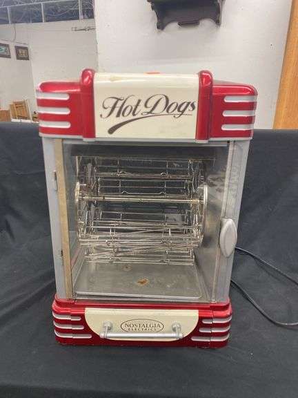 19” NOSTALGIA ELECTRIC FERRIS WHEEL HOT DOG WARMER - Isabell Auction