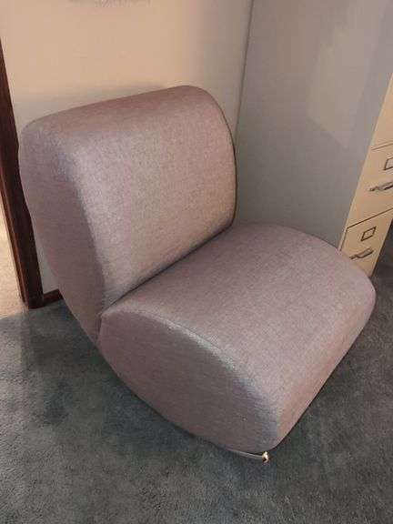 (DO) SHERLOCK NICKEL EQ3 JAMES ROCKER CHAIR - Isabell Auction