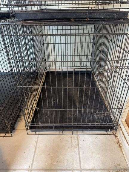 (GS) FOLDING PET CRATE/TRANSPORT (30" X 48" X 35" TALL) - Isabell Auction