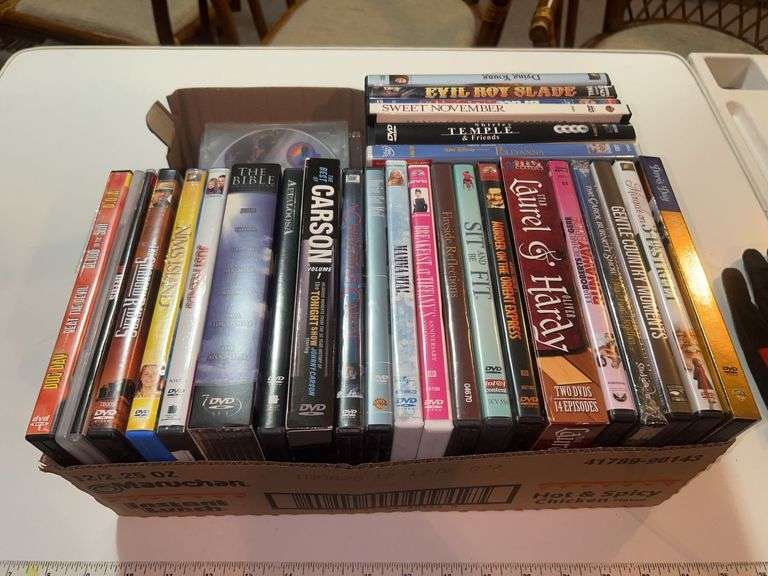 (BASE) ASSORTED DVDS - Isabell Auction