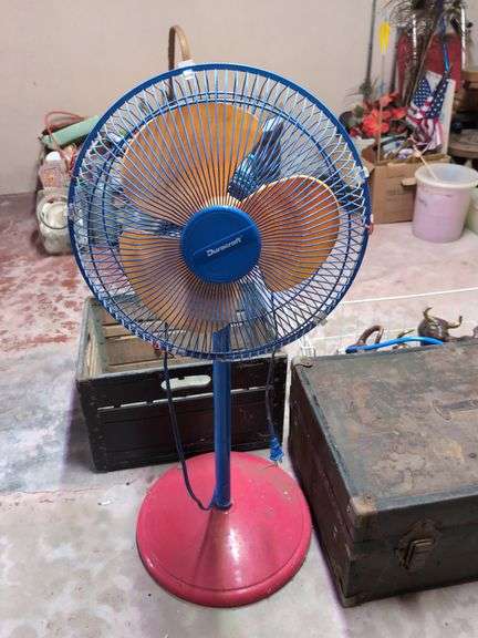 (BASE) ELEC. 3-SPEED STAND FAN - Isabell Auction