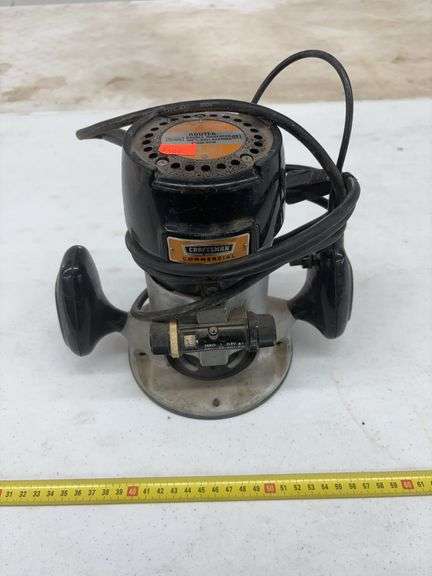 CRAFTSMAN COMMERCIAL ROUTER - Isabell Auction