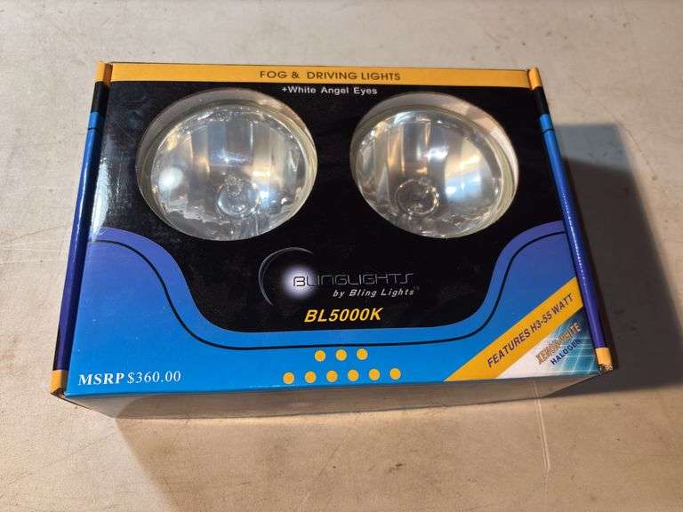BLING LIGHTS FOG & DRIVING LIGHTS (NEW) - Isabell Auction