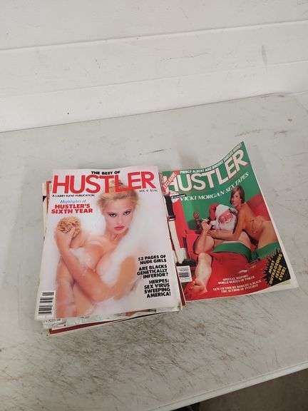 10 CT 1983 HUSTLER MAGAZINES - Isabell Auction