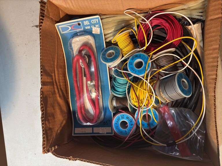 ASSORTED WIRE, ZIP TIES, ETC. - Isabell Auction