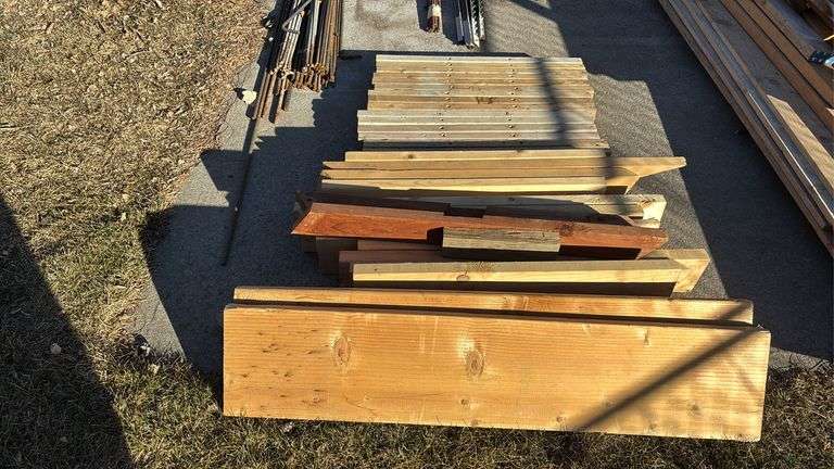 (OUT) ASSORTED LUMBER - Isabell Auction