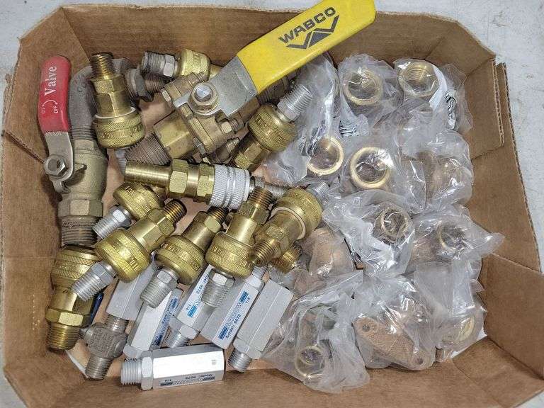 ASSORTED QUICK-CONNECT FITTINGS, VALVES, ETC. - Isabell Auction