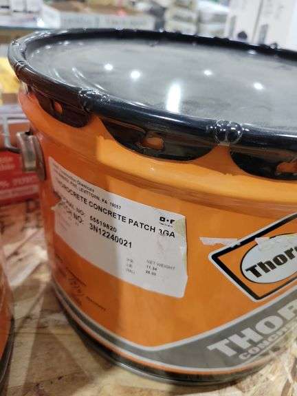 25LBS. THOROCRETE PATCH & REPAIR - Isabell Auction