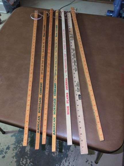 (G) ASST'D YARDSTICKS - Isabell Auction