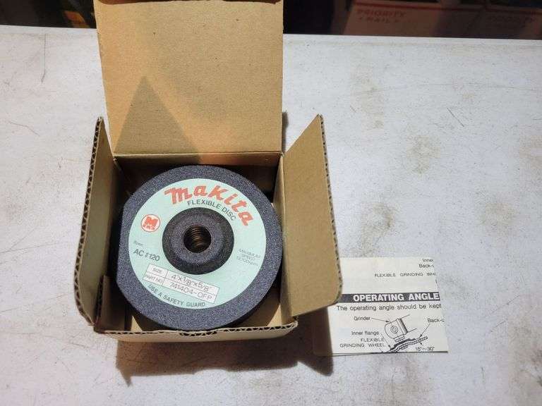7 Grinding Wheel Makita Ultra-Duty Grinding Wheel 5 Pack - 4.5-inch ...