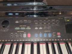 (LR) YAMAHA CLAVINOVA CVP-600 DIGITAL PETITE GRAND PIANO (WORKS!) WITH ...