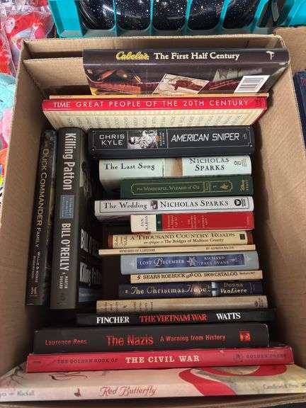 ASSORTED BOOKS - Isabell Auction