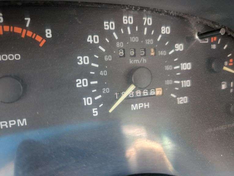 1995 CHEVROLET BERETTA Z26 2-DOOR COUPE (ODO SHOWING: 188,666 ...