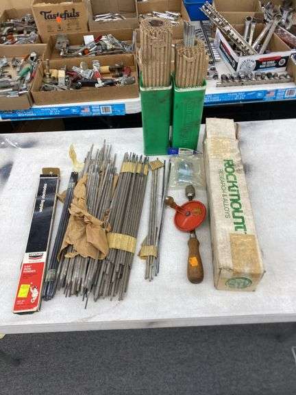ASSORTED WELDING RODS - Isabell Auction